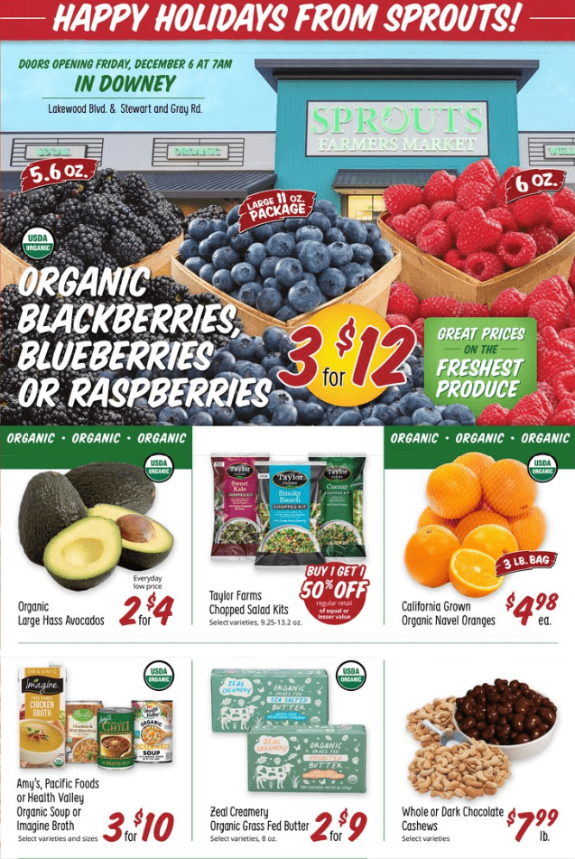 Sprouts Weekly Ad Dec 04 – Dec 10, 2024