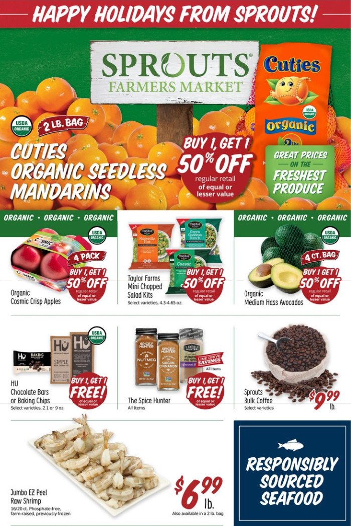 Sprouts Weekly Ad Dec 11 – Dec 17, 2024 (Christmas Promotion Included)