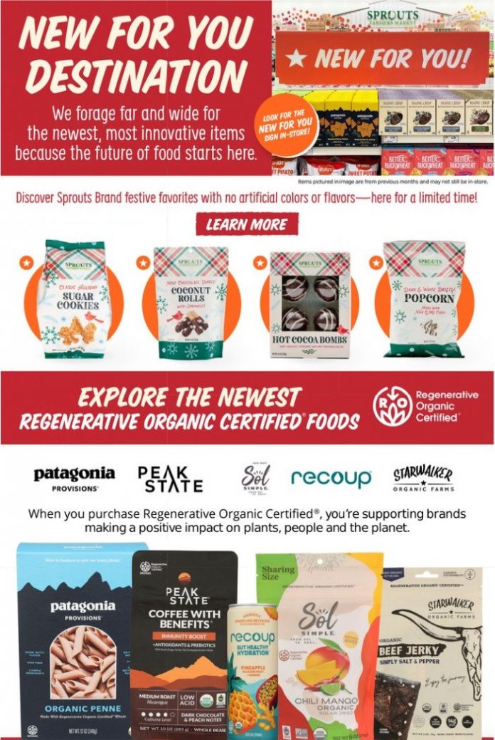 Sprouts Weekly Ad Dec 18 – Dec 24, 2024 (Christmas Promotion Included)