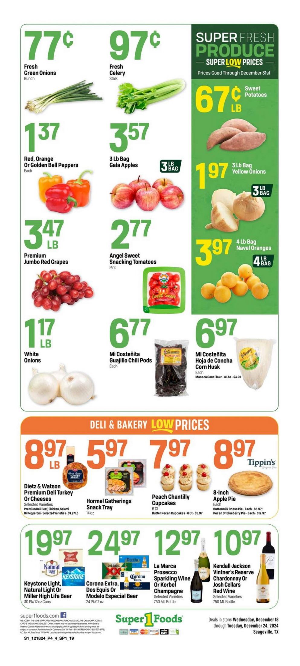 Super 1 Foods Weekly Ad Dec 18 – Dec 24, 2024 (Christmas Promotion ...