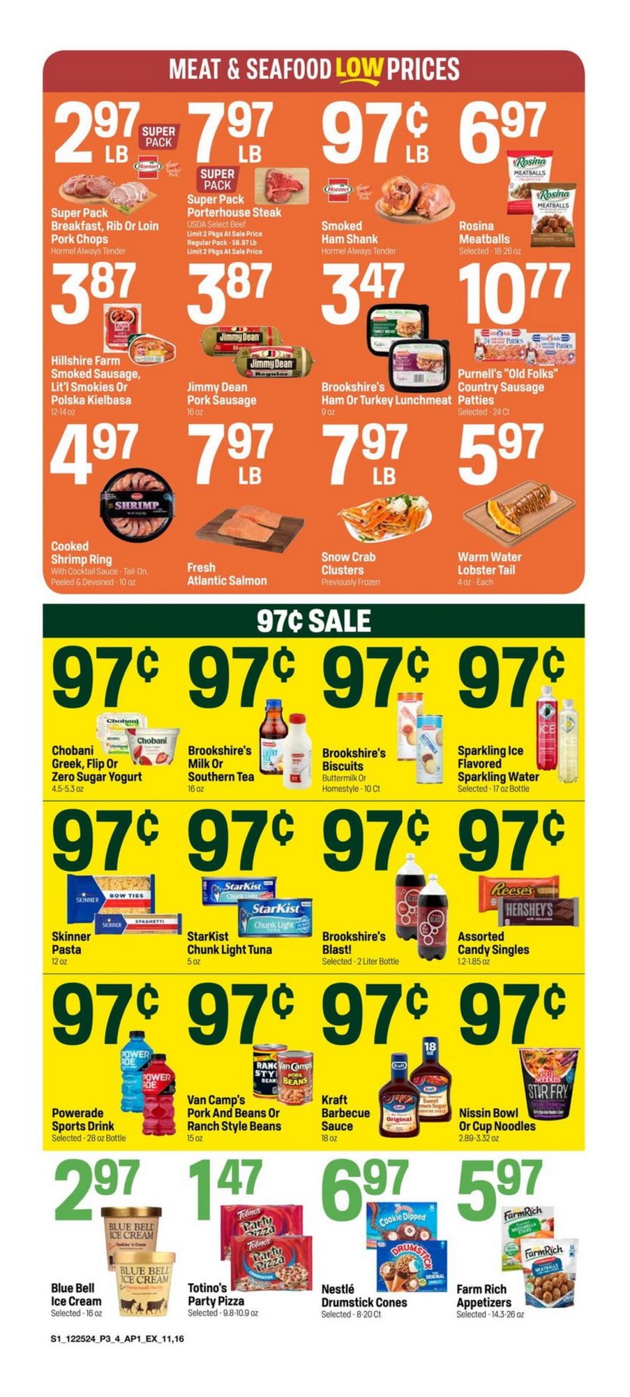 Super 1 Foods Weekly Ad Dec 25 – Dec 31, 2024 (New Year Promotion Included)