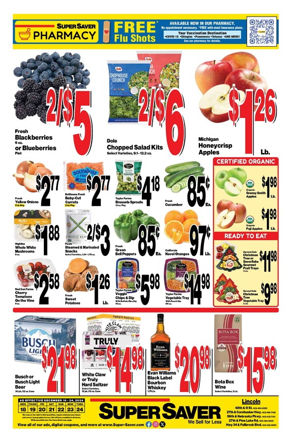 Super Saver Weekly Ad Dec 18 – Dec 24, 2024