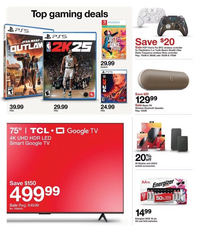 Target Weekly Ad Dec 29, 2024 – Jan 04, 2025 (New Year Promotion Included)