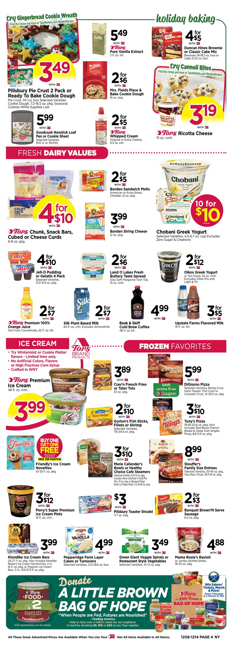 Tops Weekly Ad Dec 08 – Dec 14, 2024
