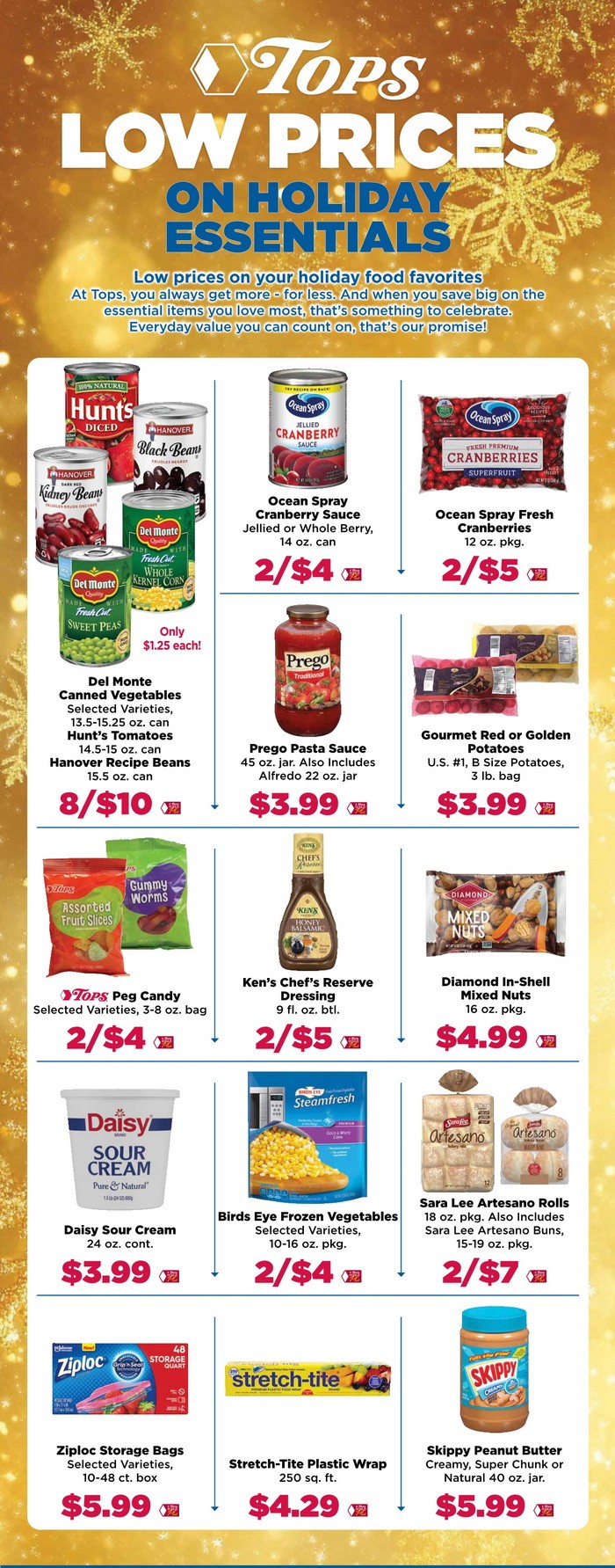 Tops Weekly Ad Dec 15 – Dec 21, 2024 (Christmas Promotion Included)