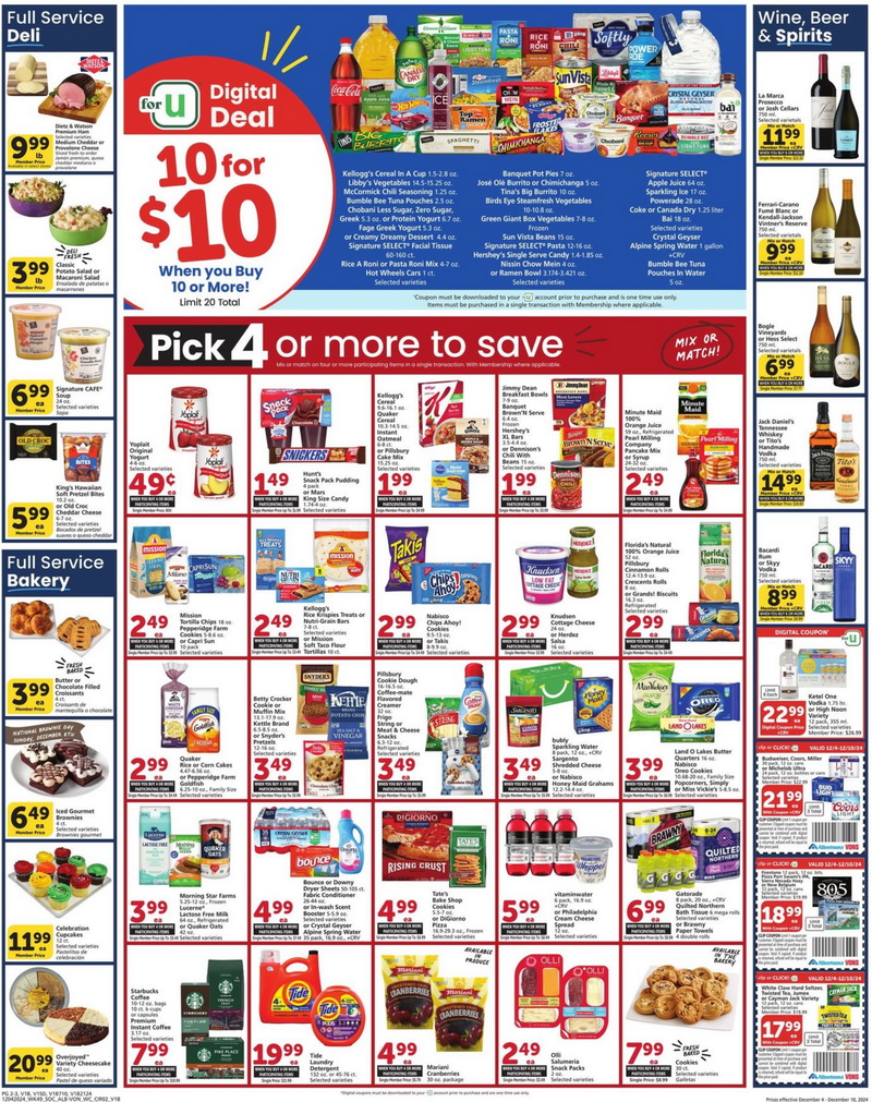 Vons Weekly Ad Dec 04 – Dec 10, 2024
