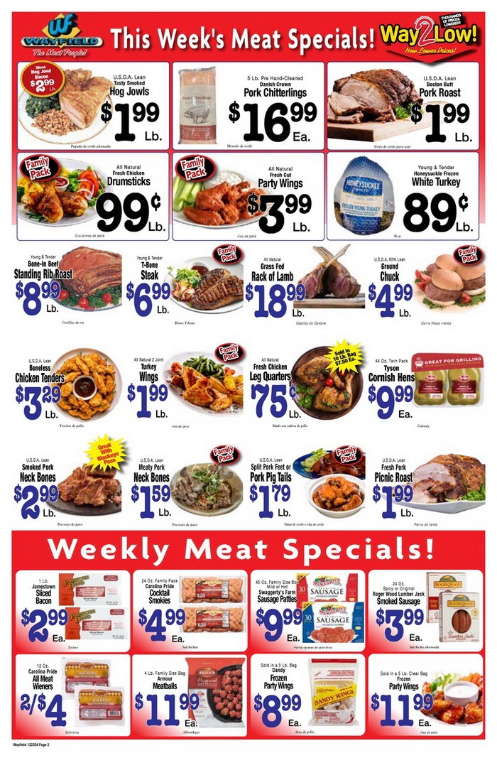 Wayfield Foods Weekly Ad Dec 23, 2024 – Jan 05, 2025 (Christmas & New ...
