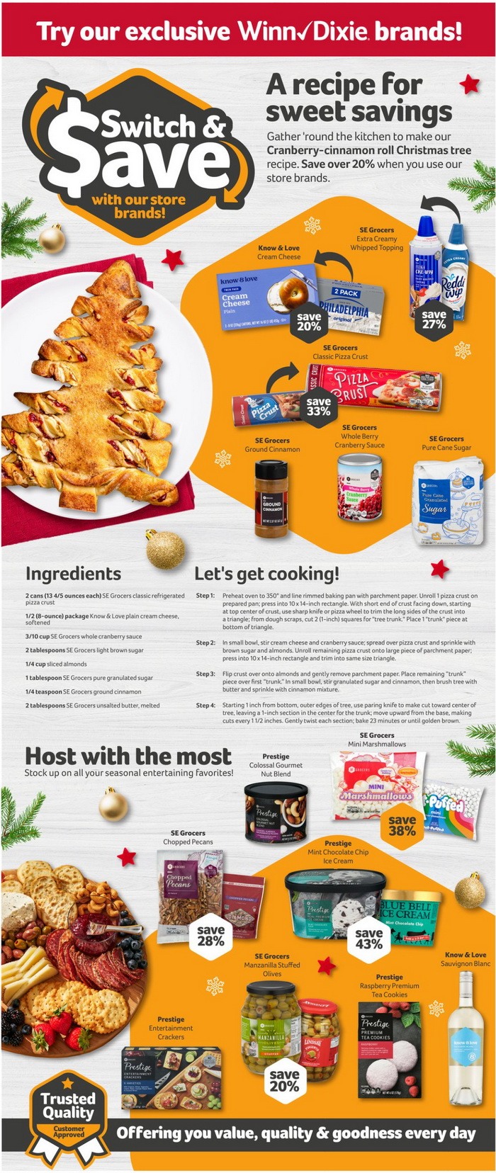 Winn-Dixie Weekly Ad Dec 18 – Dec 24, 2024 (Christmas Promotion Included)