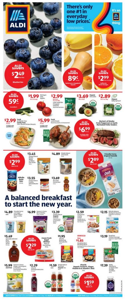 ALDI Weekly Ad Jan 01 – Jan 07, 2025
