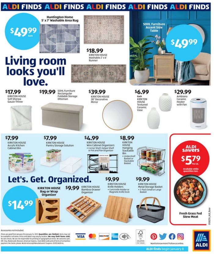 ALDI In-Store Ad Sneak Peek Jan 08 – Jan 14, 2025