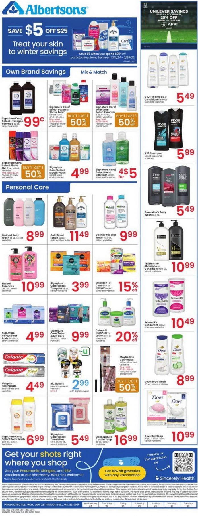Albertsons Weekly Ad Jan 22 – Jan 28, 2025 - Part 2