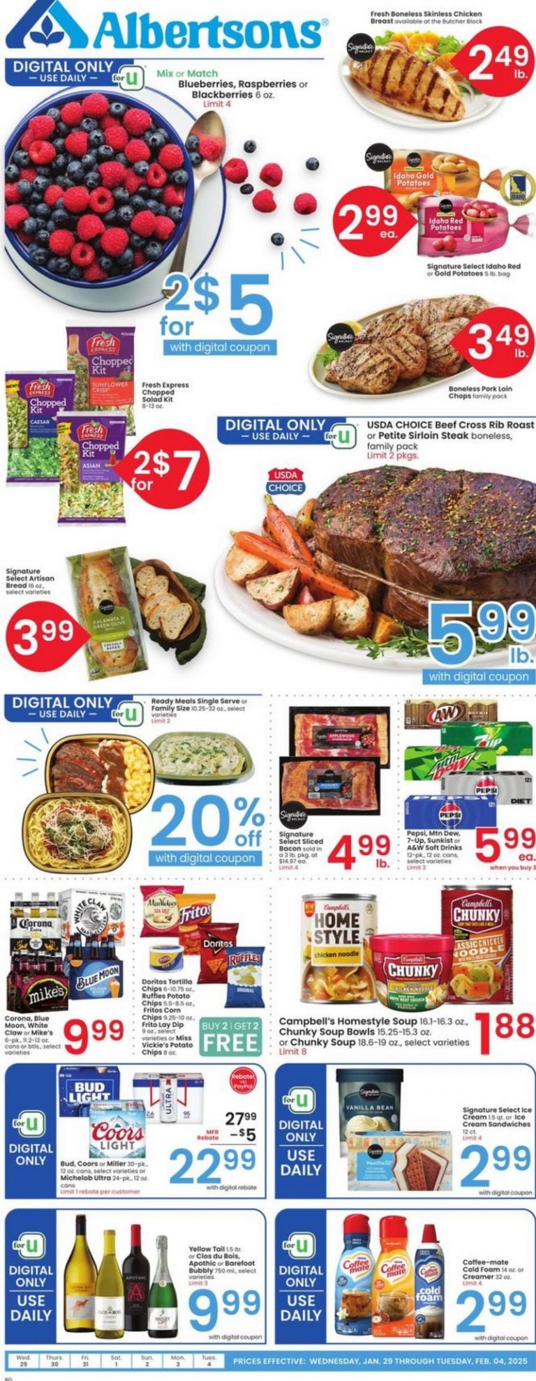 Albertsons Weekly Ad Jan 29 – Feb 04, 2025 - Part 2