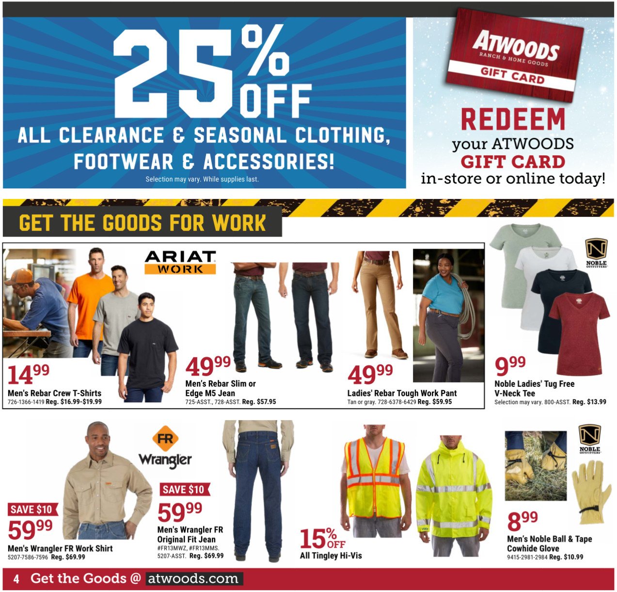 Atwoods Weekly Ad Jan 01 – Jan 12, 2025 (New Year Promotion Included)