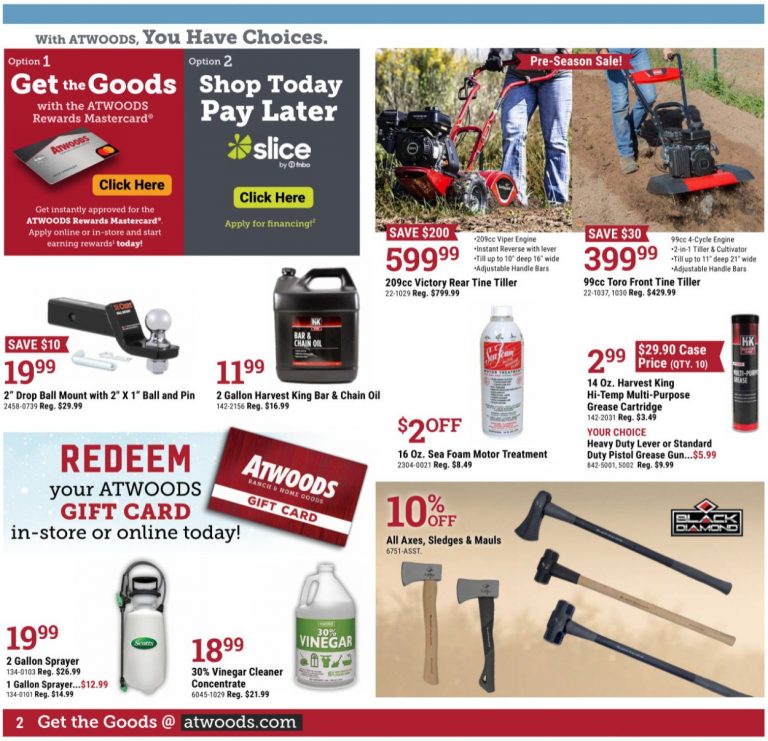 Atwoods Weekly Ad Jan 15 – Jan 26, 2025
