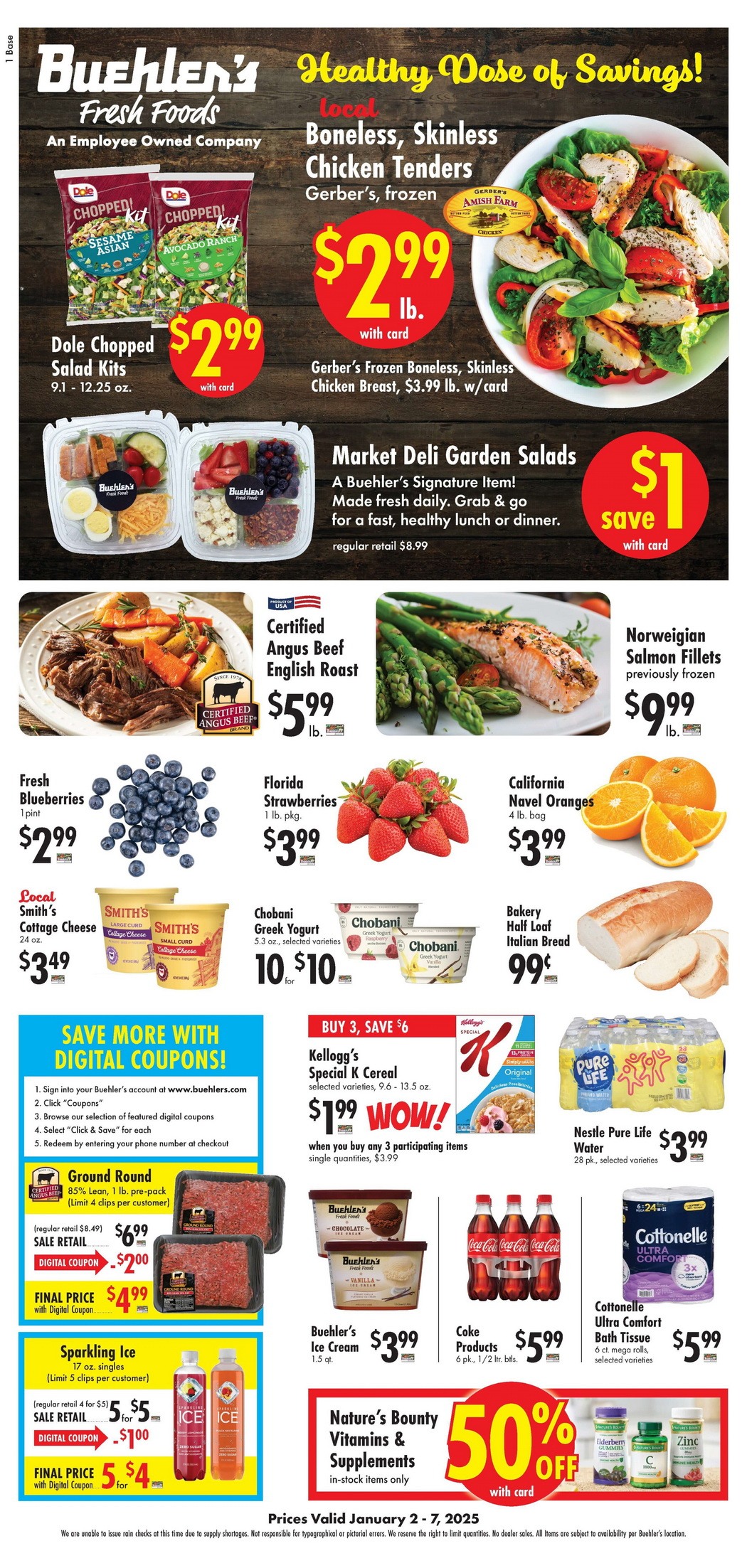 Buehler's Weekly Ad Jan 02 – Jan 07, 2025