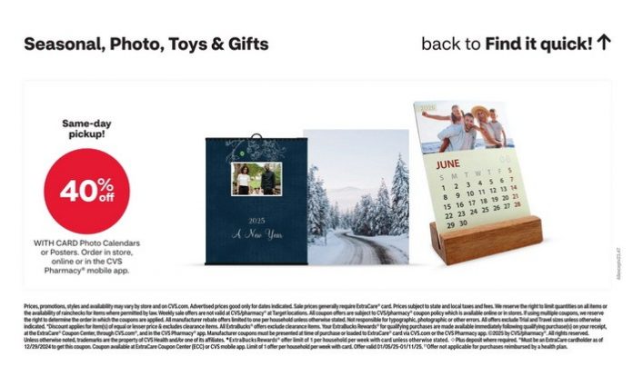 CVS Weekly Ad Jan 05 – Jan 11, 2025
