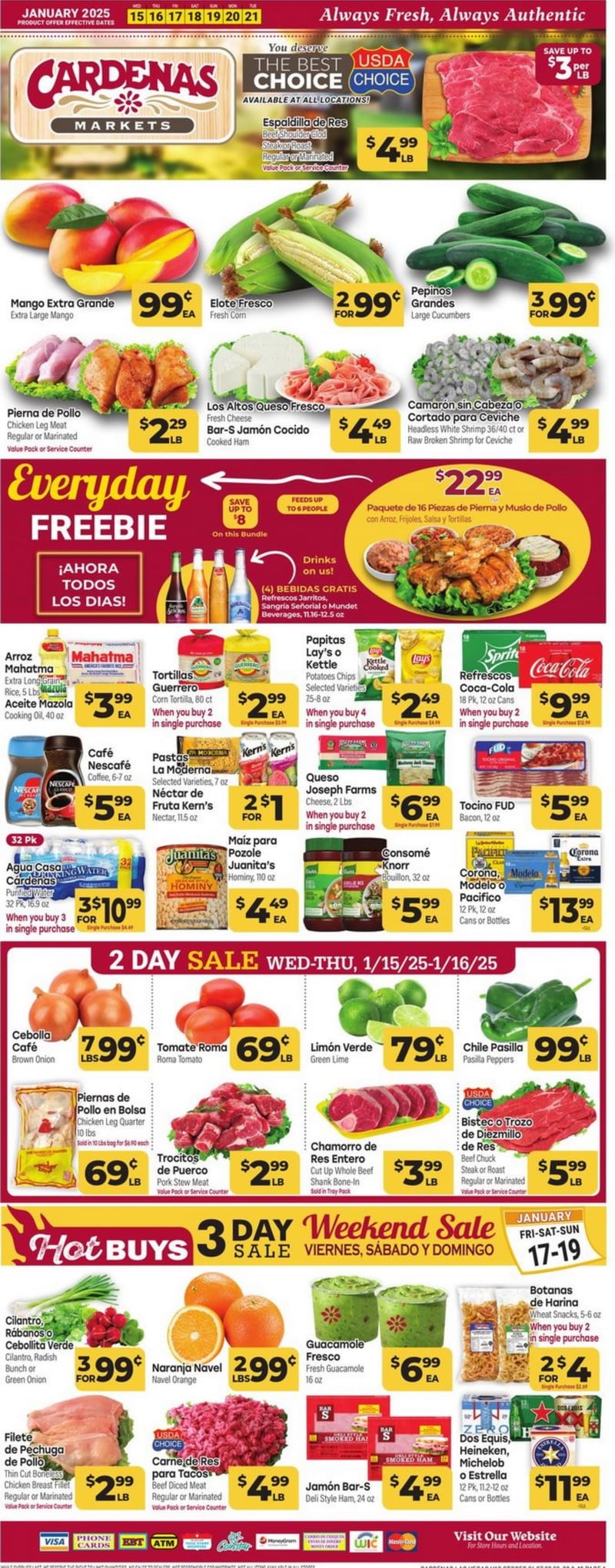 Cardenas Weekly Ad Jan 15 – Jan 21, 2025