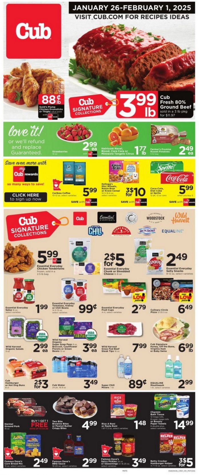Cub Foods Weekly Ad Jan 26 – Feb 01, 2025