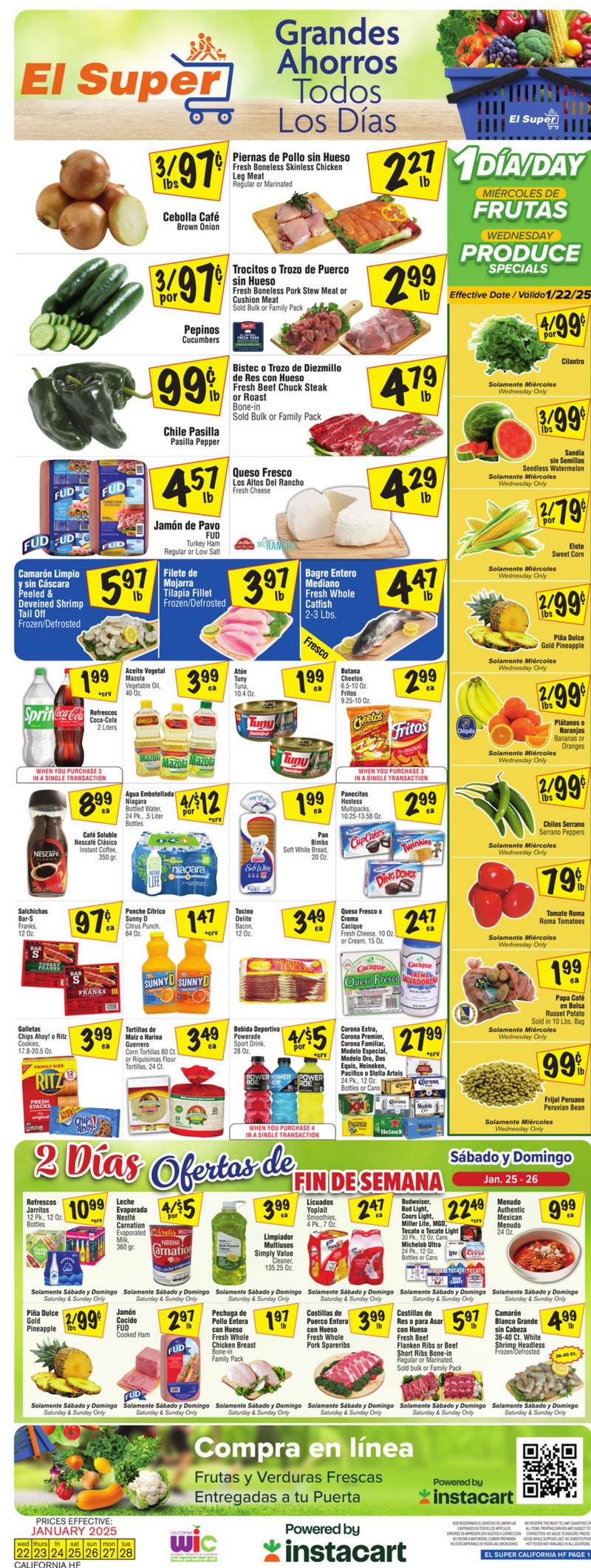El Super Weekly Ad Jan 22 – Jan 28, 2025