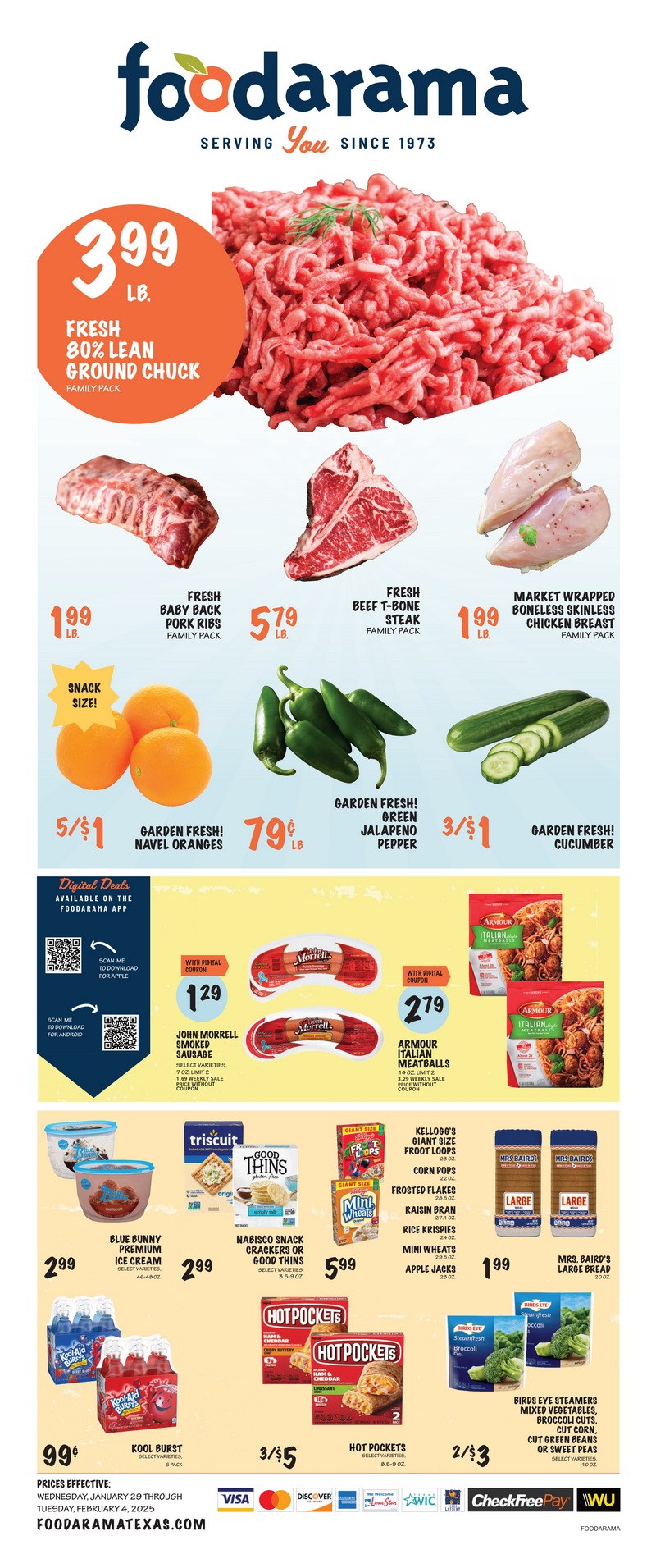 Foodarama Weekly Ad Jan 29 – Feb 04, 2025