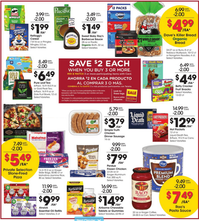 Fry's Food Weekly Ad Jan 22 – Jan 28, 2025