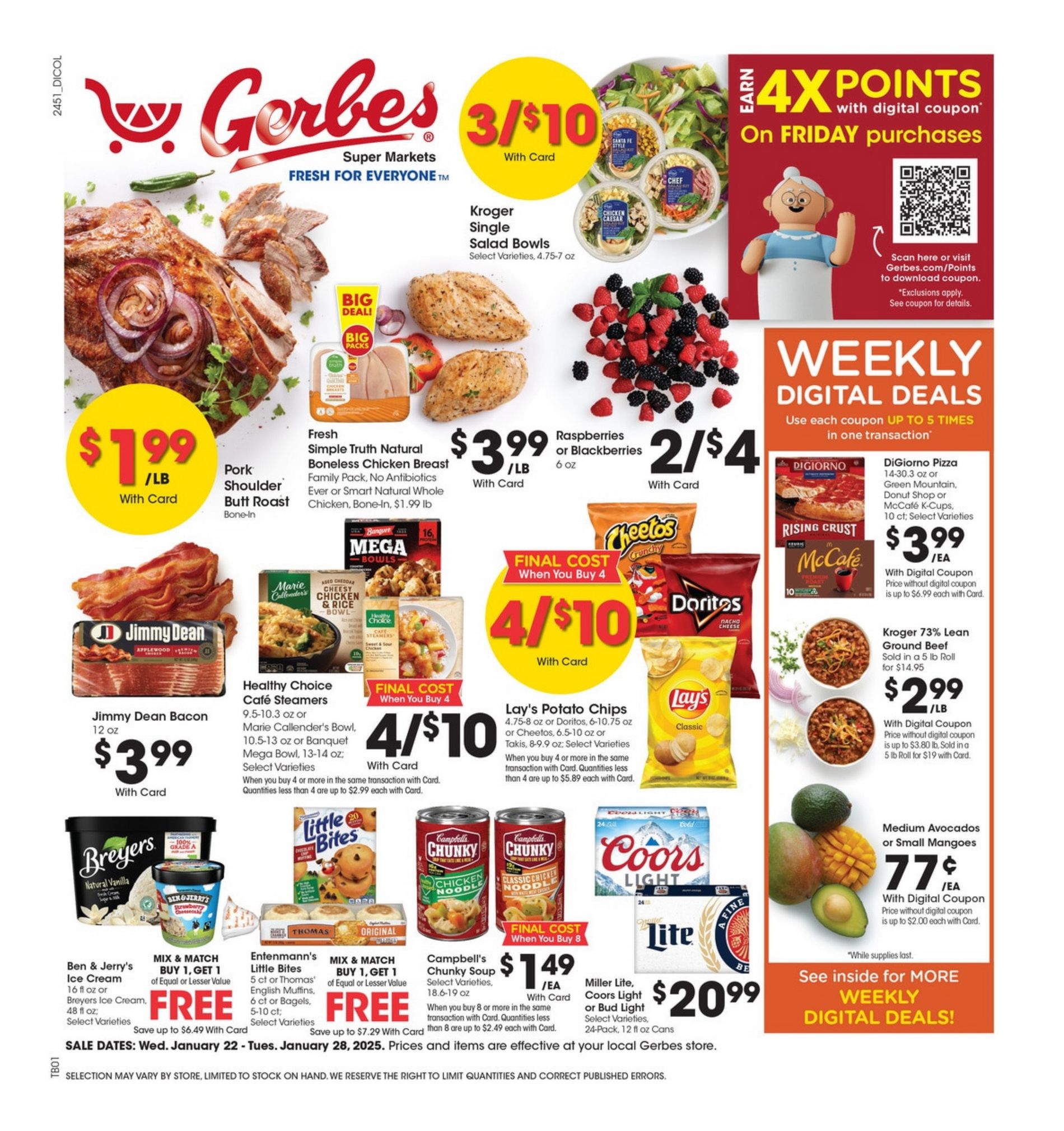 Gerbes Weekly Ad Jan 22 – Jan 28, 2025