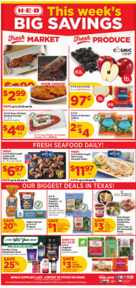 HEB Weekly Ad Jan 08 – Jan 14, 2025