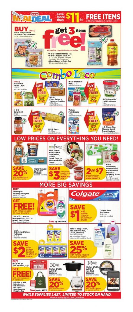 HEB Weekly Ad Jan 15 – Jan 21, 2025