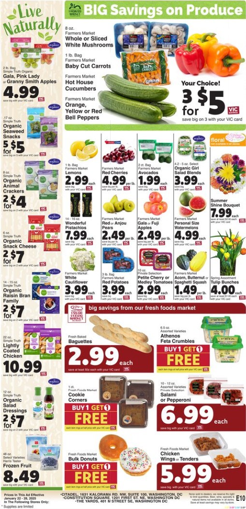 Harris Teeter Weekly Ad Jan 22 – Jan 28, 2025