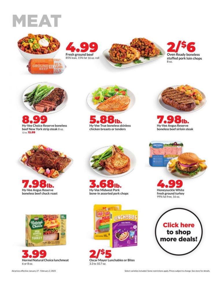Hy-Vee Weekly Ad Jan 27 – Feb 02, 2025