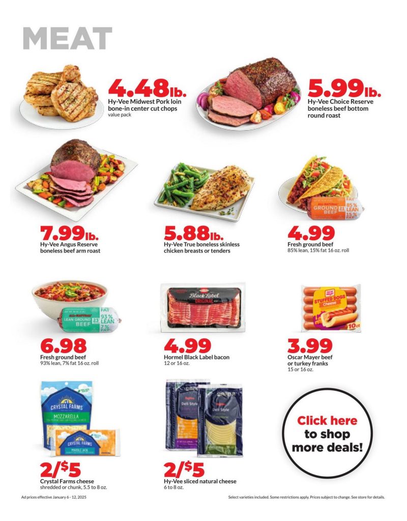 Hy-Vee Weekly Ad Jan 06 – Jan 12, 2025