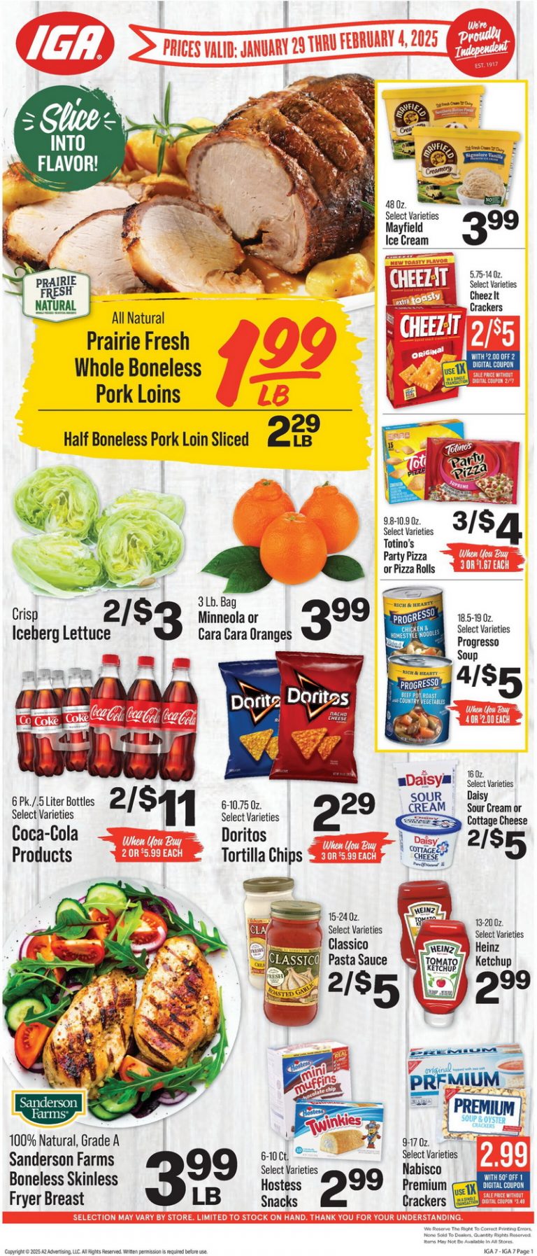 IGA Weekly Ad Jan 29 – Feb 04, 2025
