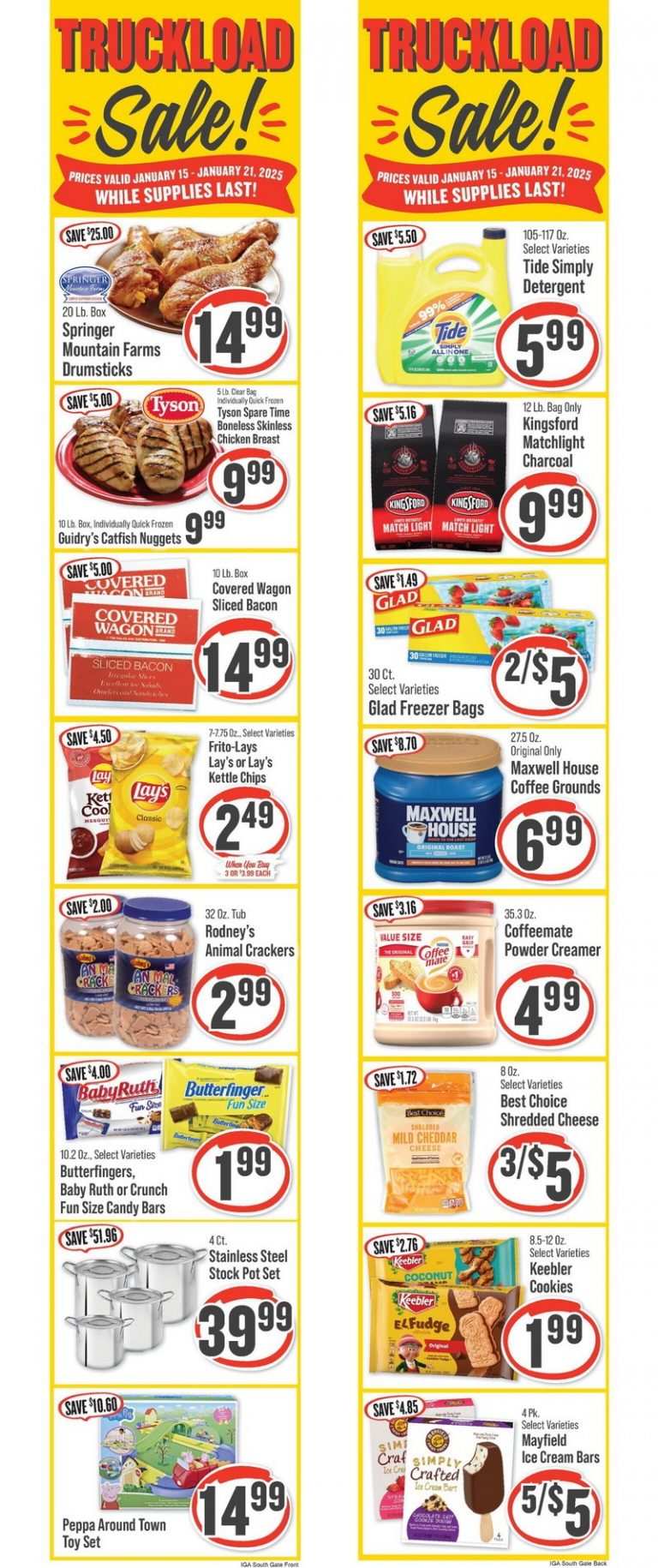 IGA Weekly Ad Jan 15 – Jan 21, 2025