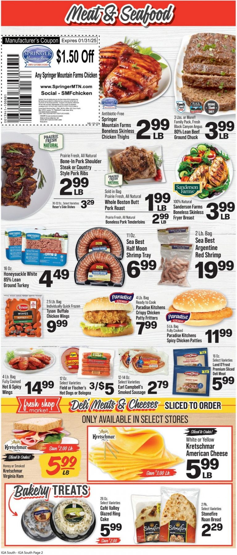 IGA Weekly Ad Jan 15 – Jan 21, 2025
