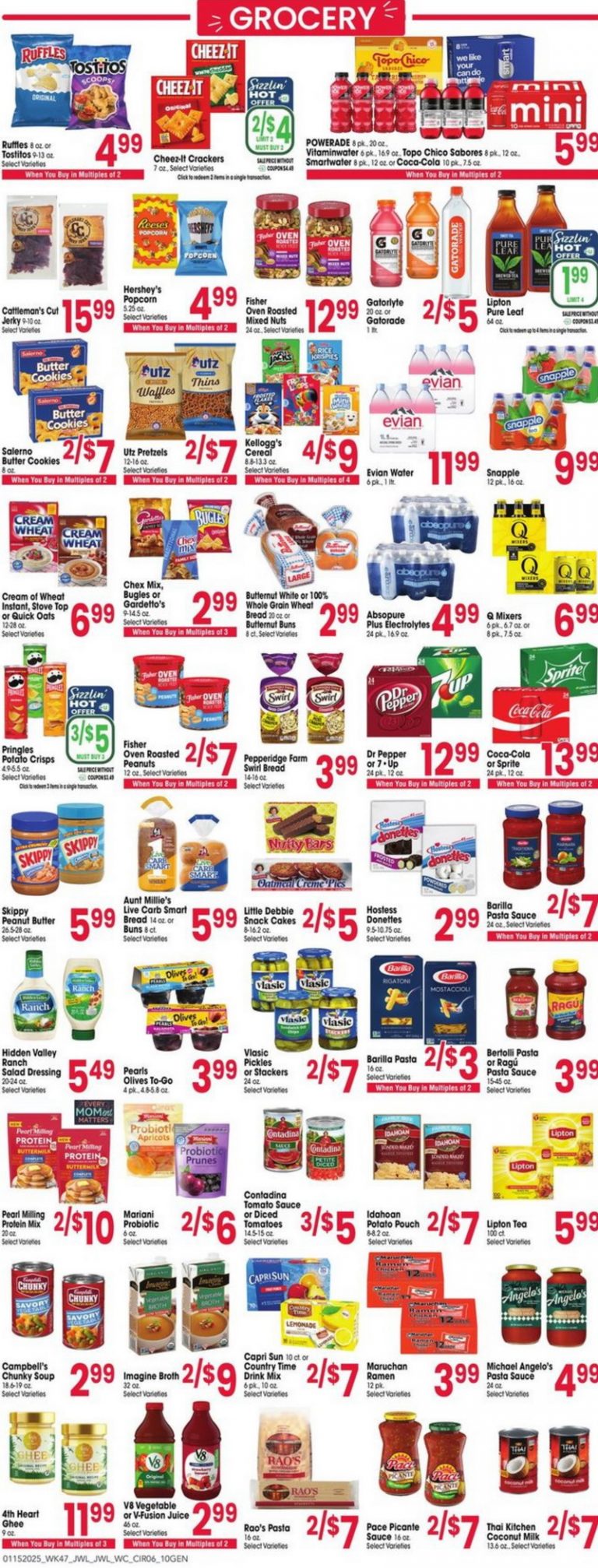 Jewel Osco Weekly Ad Jan 15 – Jan 21, 2025