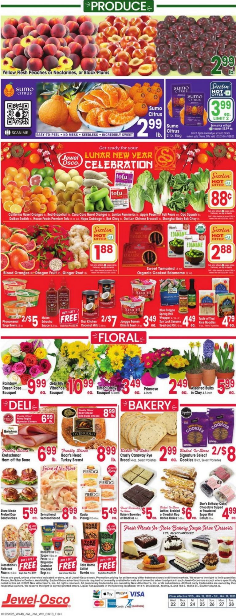 Jewel Osco Weekly Ad Jan 22 – Jan 28, 2025