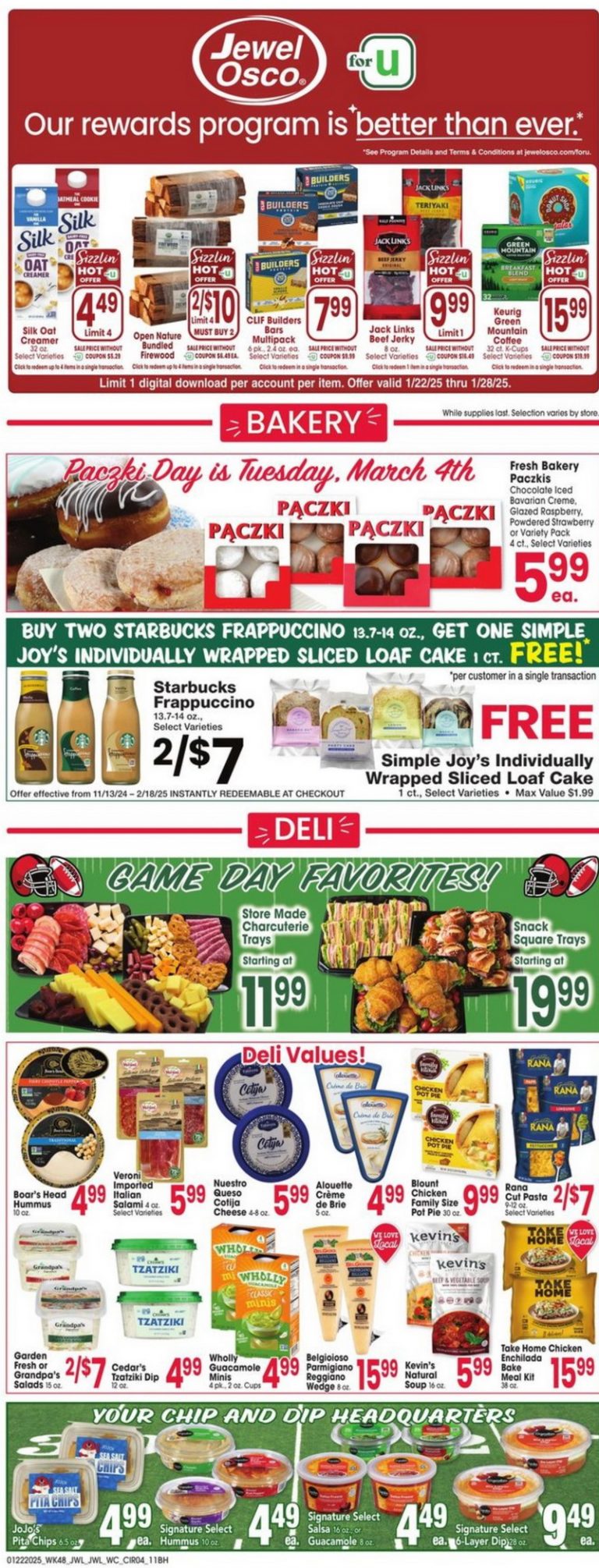 Jewel Osco Weekly Ad Jan 22 – Jan 28, 2025