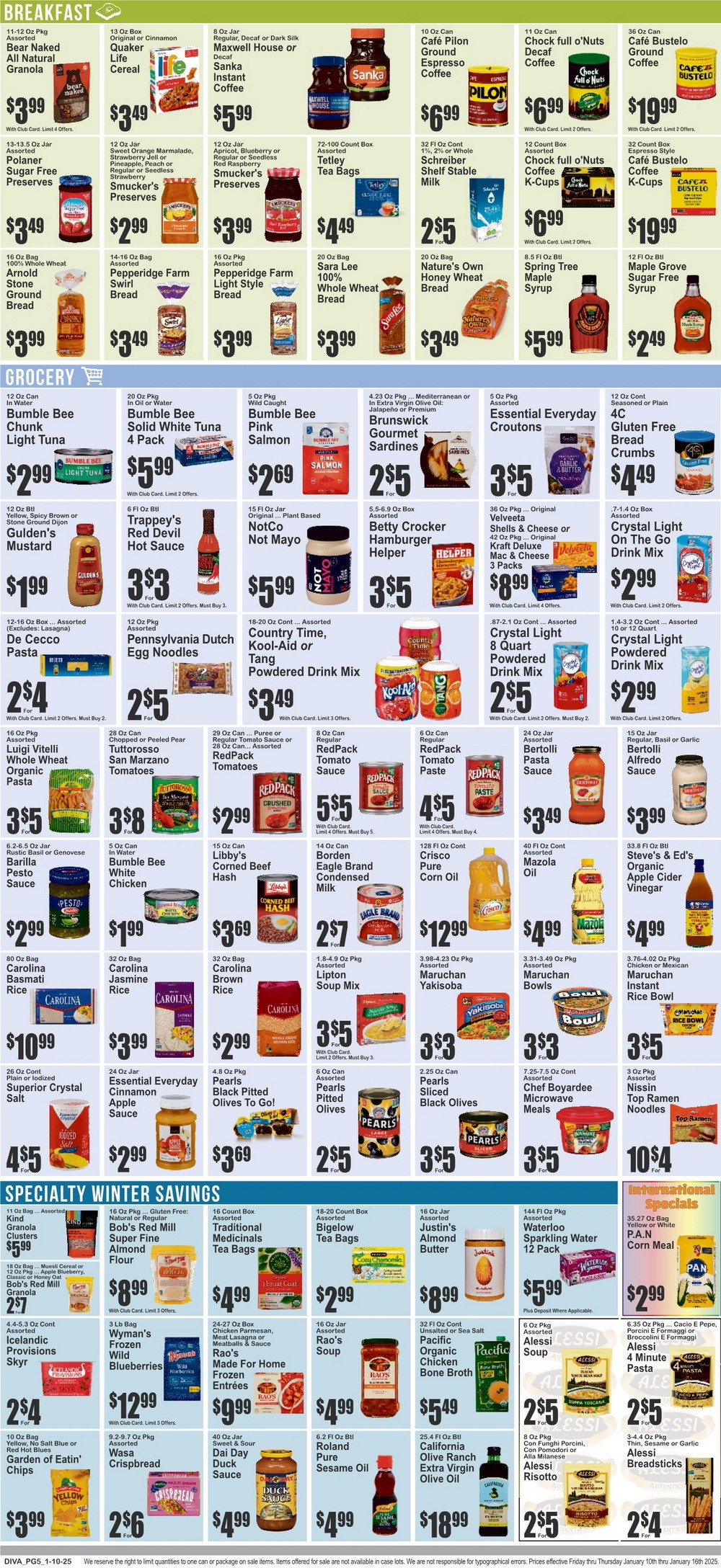Key Food Weekly Ad Jan 10 – Jan 16, 2025