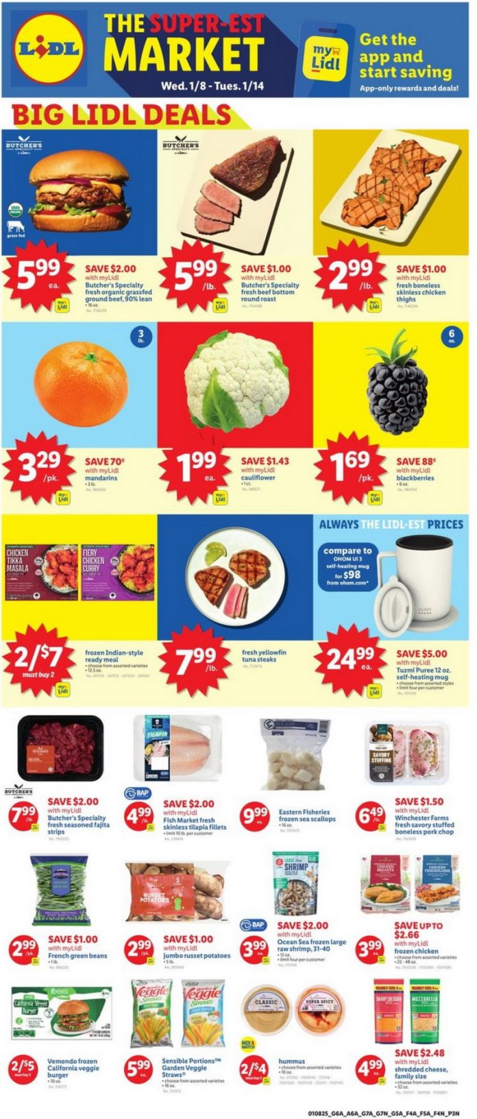 Lidl Weekly Ad Jan 08 – Jan 14, 2025
