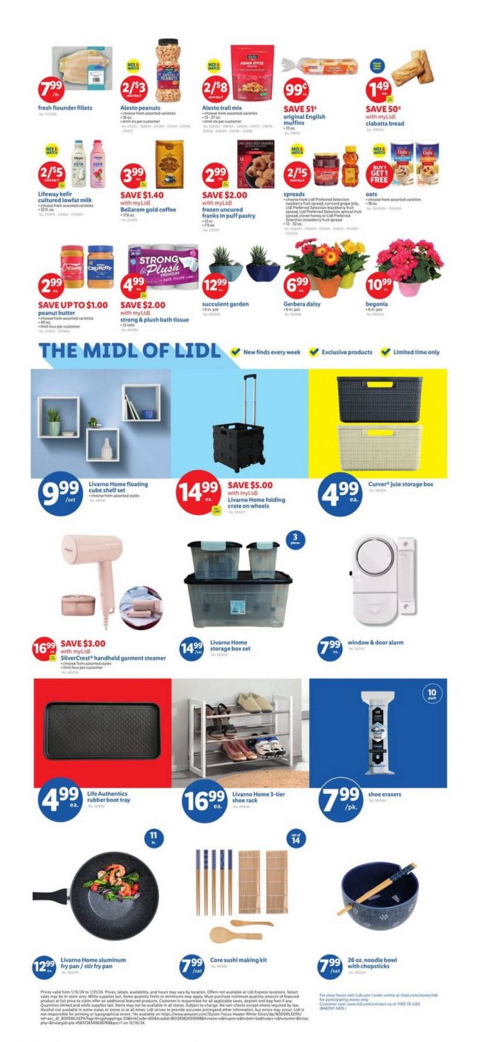 Lidl Weekly Ad Jan 15 – Jan 21, 2025