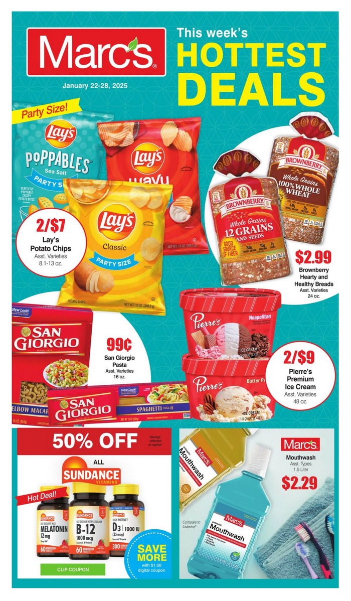 Marc's Weekly Ad Jan 22 – Jan 28, 2025
