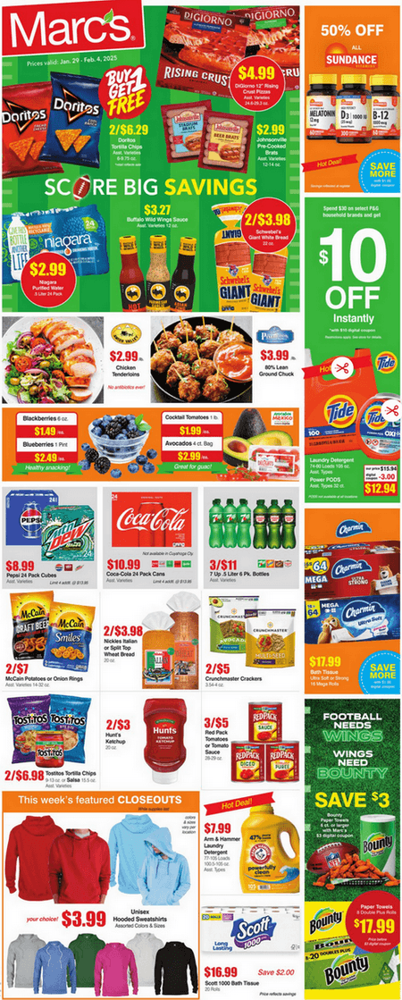 Marc's Weekly Ad Jan 29 – Feb 04, 2025