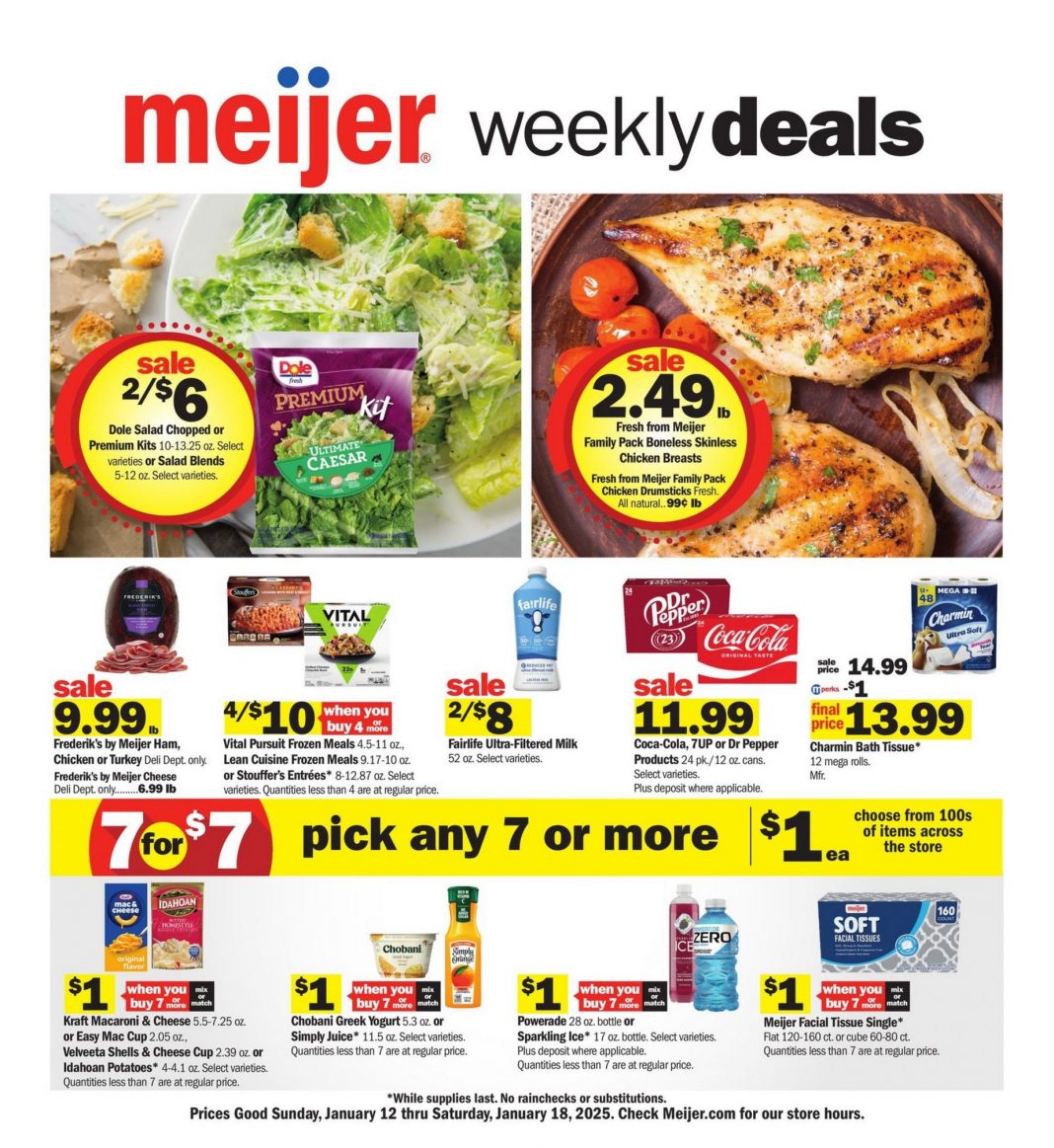 Meijer Weekly Ad Jan 12 – Jan 18, 2025