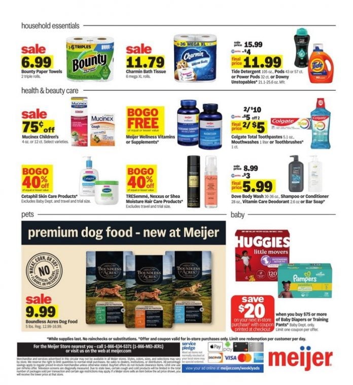 Meijer Weekly Ad Jan 19 – Jan 25, 2025
