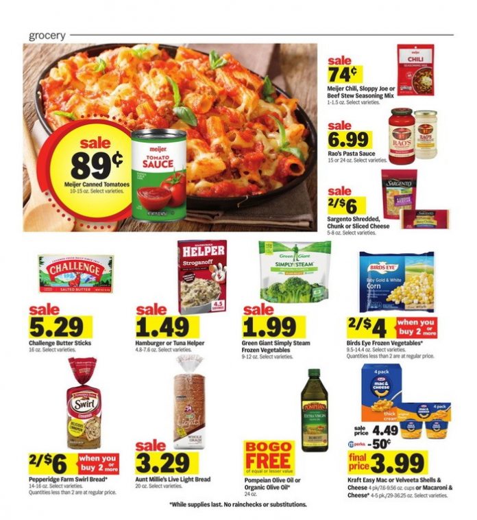 Meijer Weekly Ad Jan 19 – Jan 25, 2025