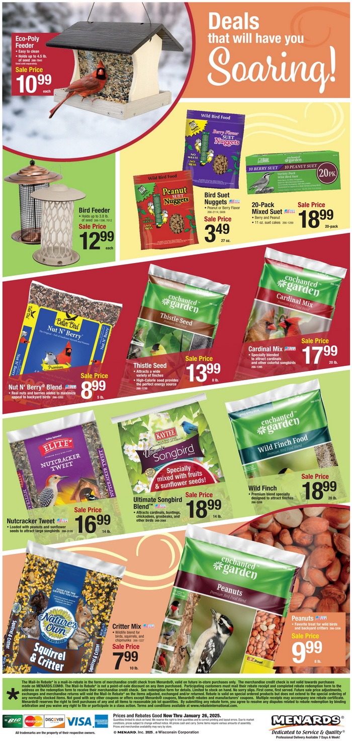 Menards Home Essentials Ad Jan 13 – Jan 26, 2025
