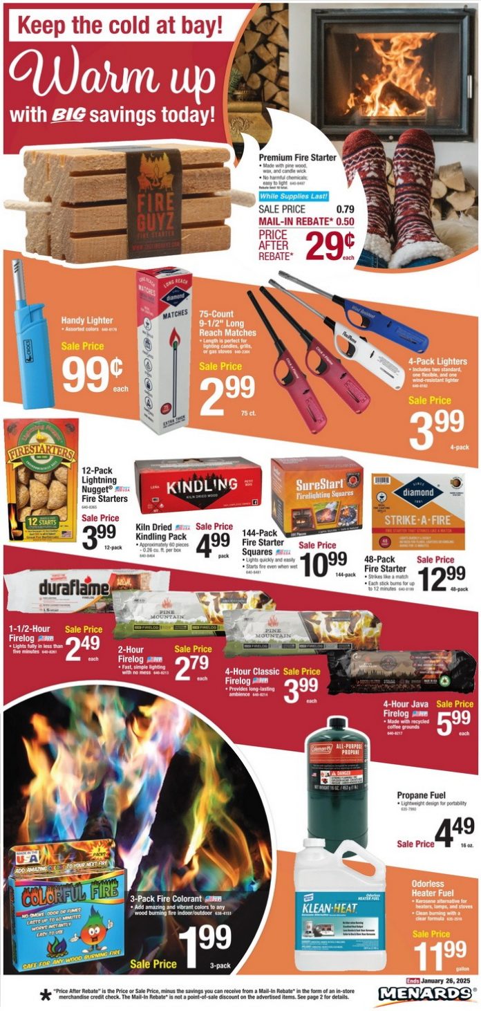 Menards Home Essentials Ad Jan 13 – Jan 26, 2025