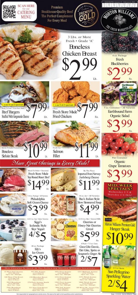 Morton Williams Weekly Ad Jan 31 – Feb 06, 2025