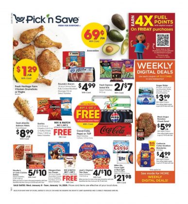 Pick 'n Save Weekly Ad Jan 08 – Jan 14, 2025