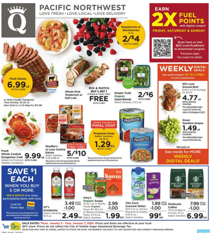 QFC Weekly Ad Jan 02 – Jan 07, 2025